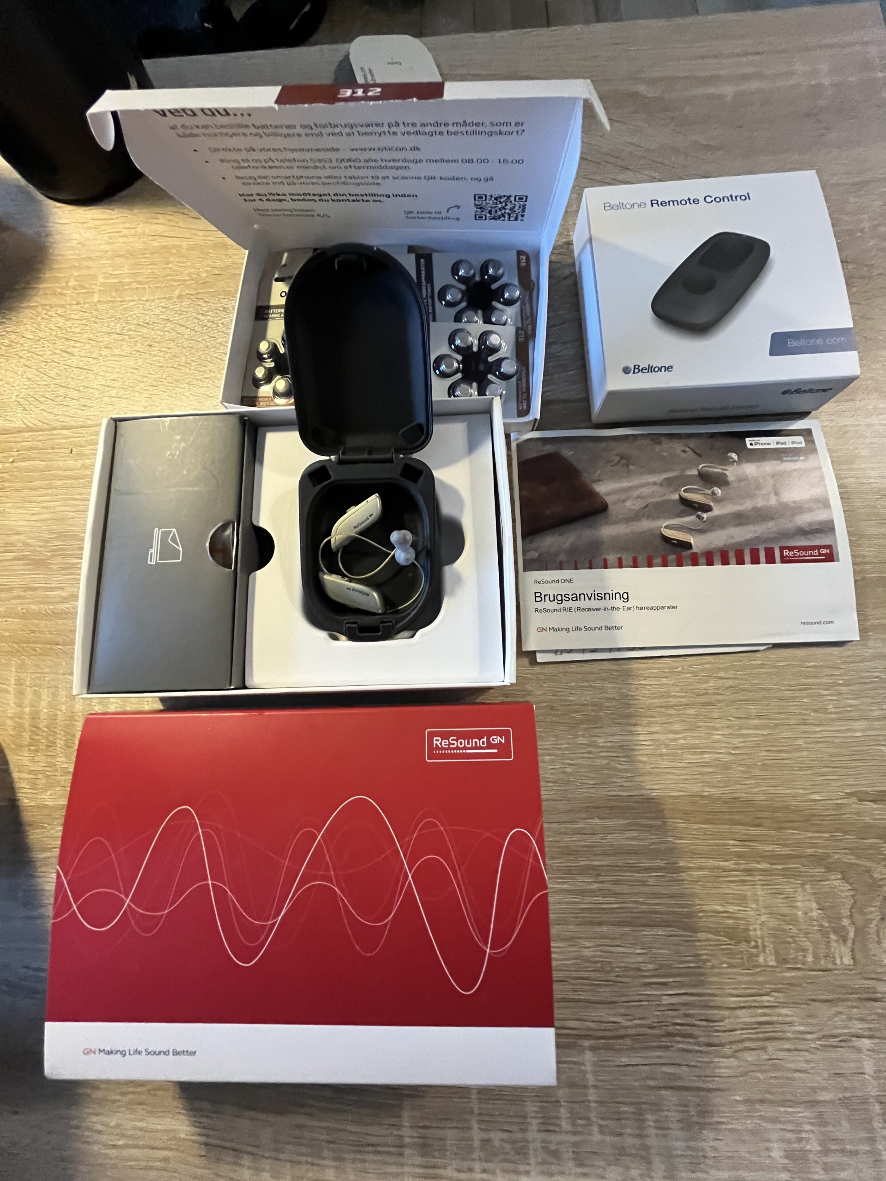 Høreapparater fra GN ReSound One - brugt ganske få gange